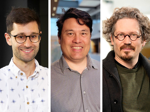 Alexandre Chadi, Daniel Thirion et Pierre-Marie David dans La Revue des ...